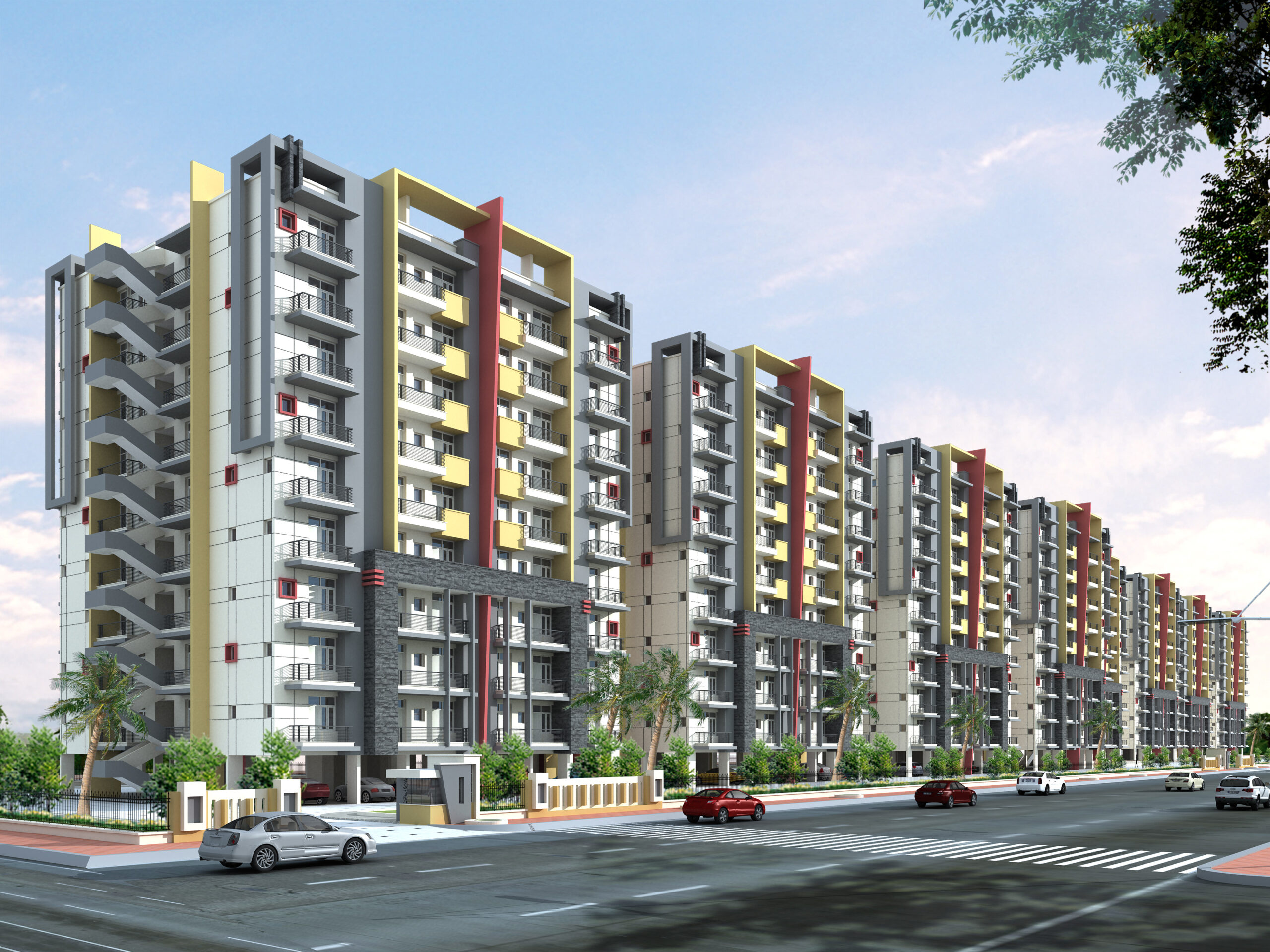 H.I.G. Flats - Design Architects India