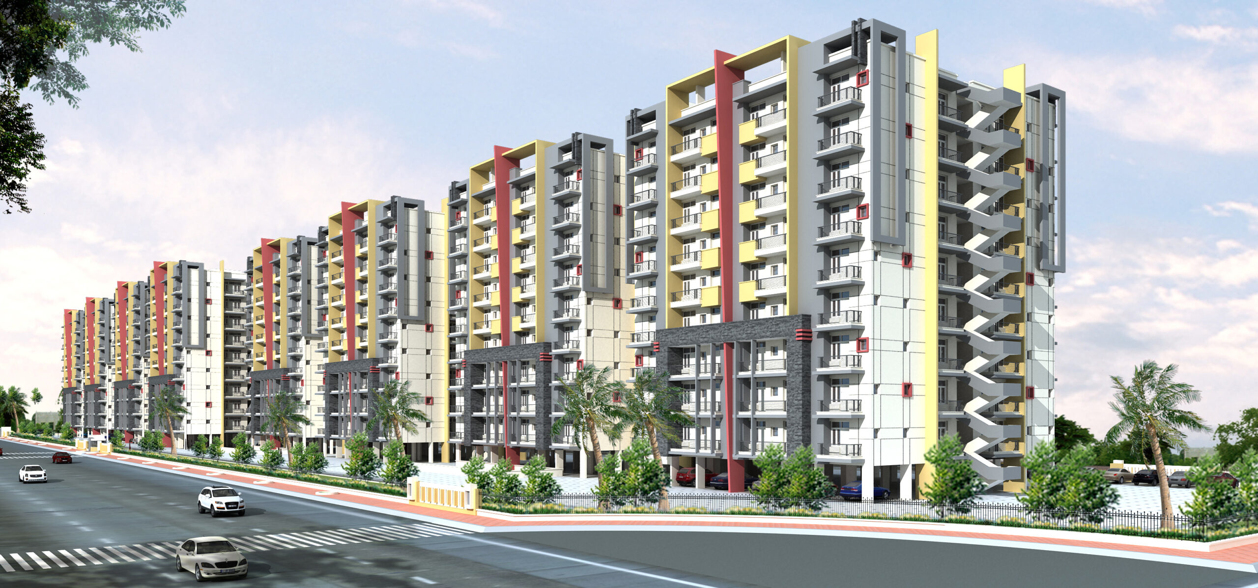 H.I.G. Flats - Design Architects India