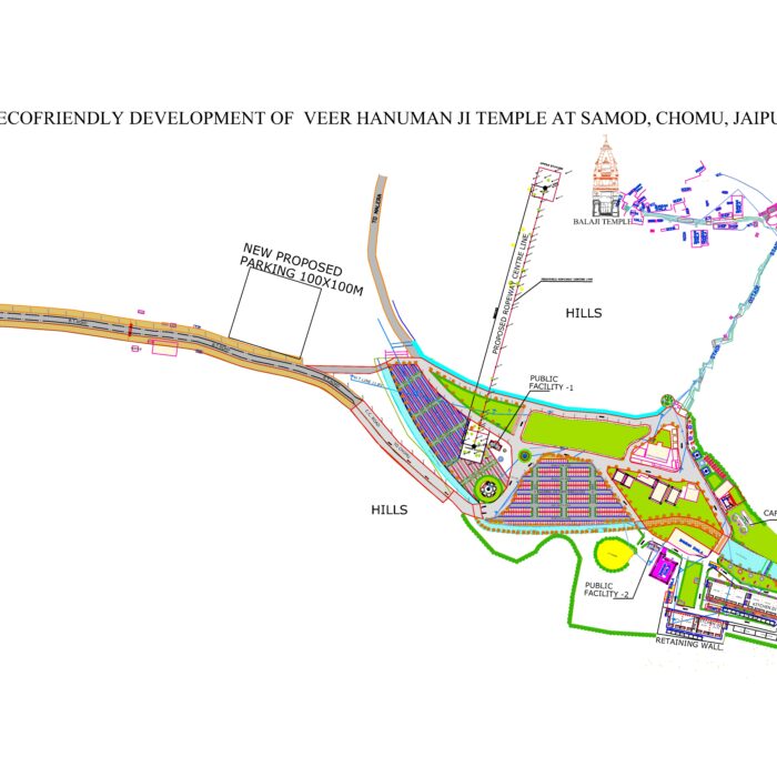 Eco Friendly Development of Veer Hanuman Ji Temple - Design Architects ...