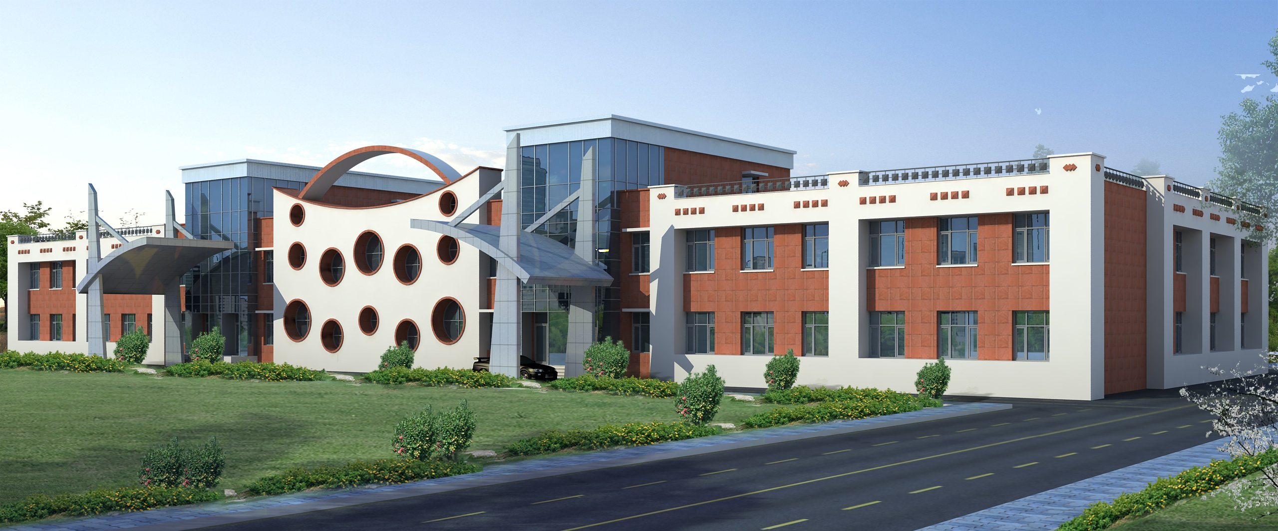 Govt. Women Engineering College at Ajmer - Design Architects India