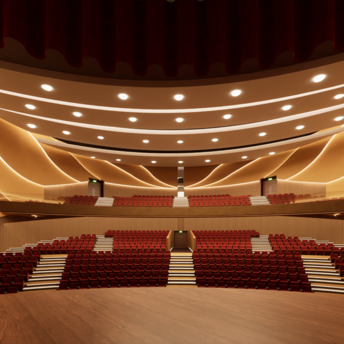 Auditorium at HCM RIPA, Jaipur - Design Architects India