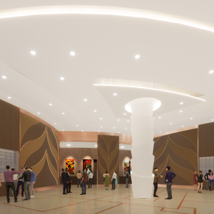 Auditorium at HCM RIPA, Jaipur - Design Architects India